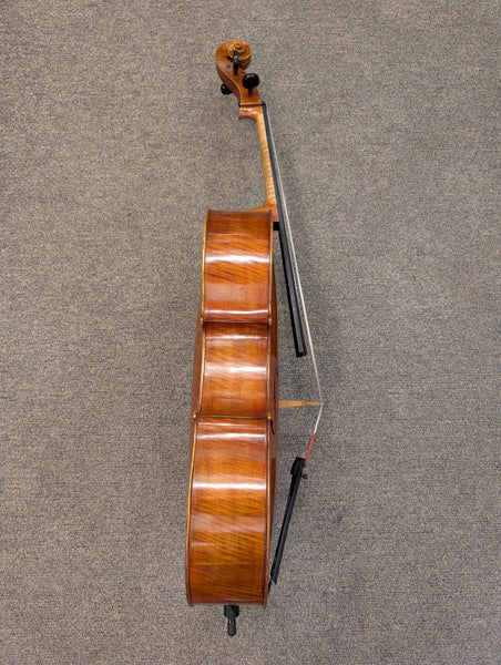 D Z Strad Cello - Model 600 - Cello Outfit (New - Shipping Crack) (4/4 ...